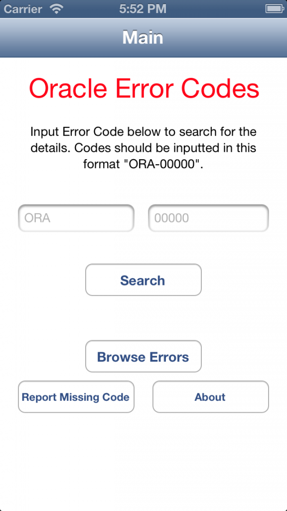 Oracle Errors Norfolk Geeks